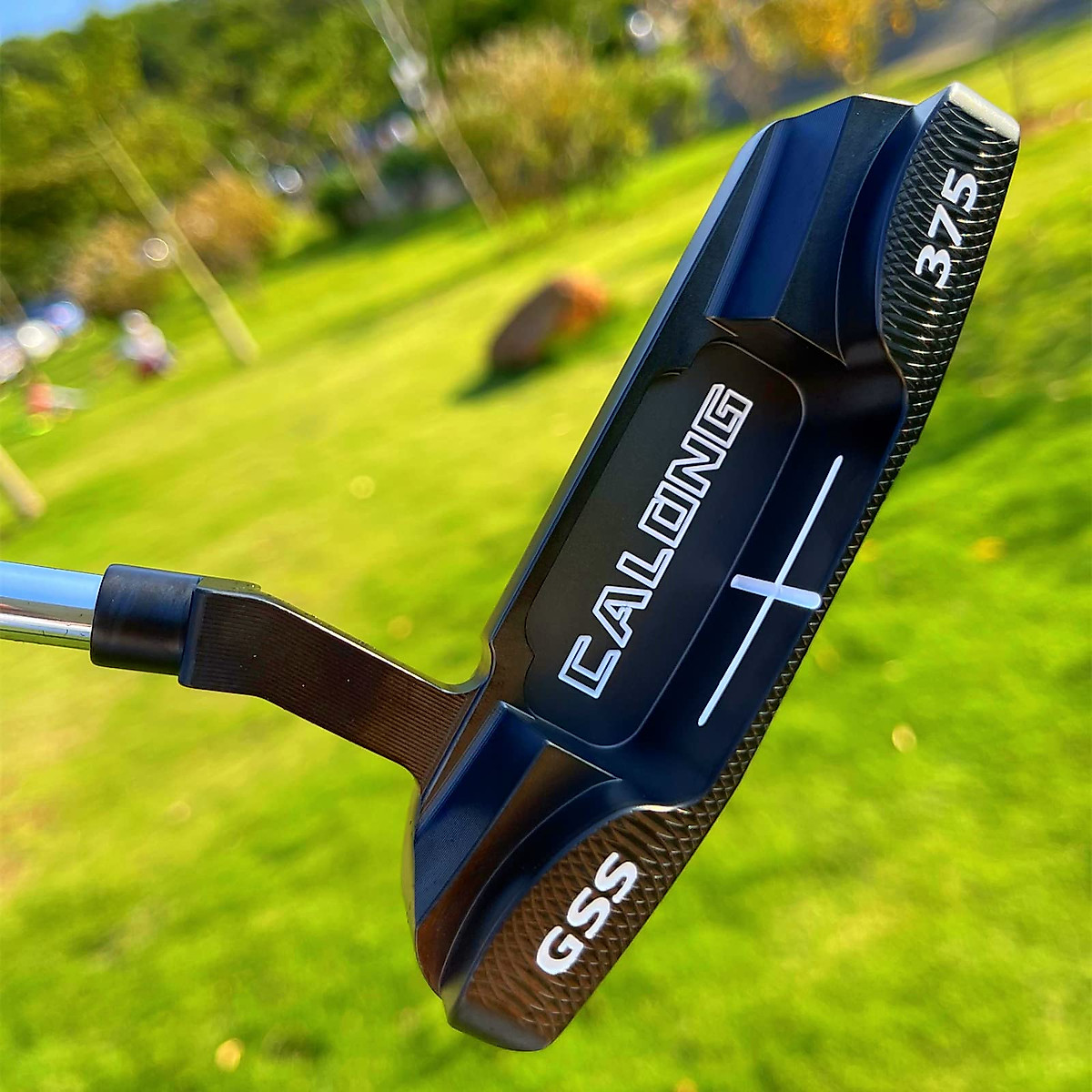 CALONG Super GSS Blade Golf Putter 303 Steel 375g CNC Milled Right Hand Skull Golf Club Putter with Headcover