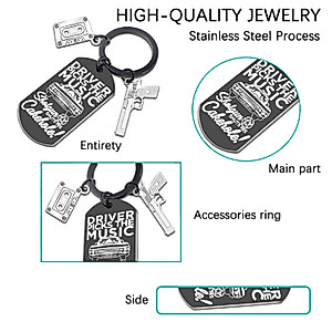 aisity Supernatural Fan Keychain Gifts TV Merchandise Keychain for Fans Women Men Birthday