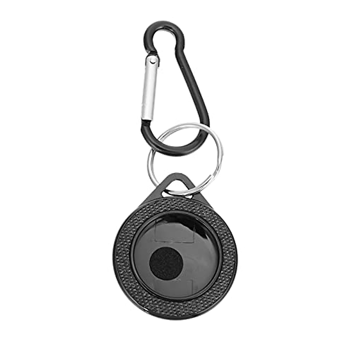 ibasenice 1pc Creative Tracer Case Anti- Loss Protector Compatible for AirTag (Black)