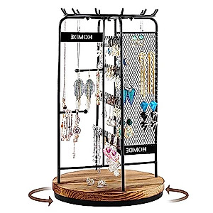 Homde Jewelry Organizer + Jewelry Stand