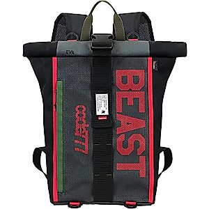 FIREFIRST X Radio Eva - Evangelion Roll Backpack for Men & Women Water Resistant Casual Daypack