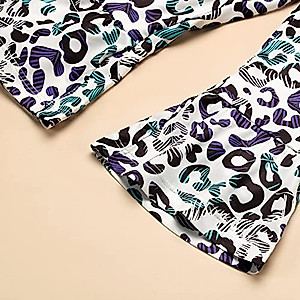 SYNPOS Toddler Girl Newborn Infant Clothes Set, Baby Girl Gifts Set Long Sleeve Sweatshirts Tops Pants Outfits