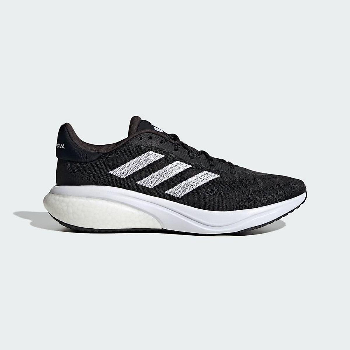 adidas Men's Supernova 3 Sneaker, Core Black/White/Core Black, 10.5