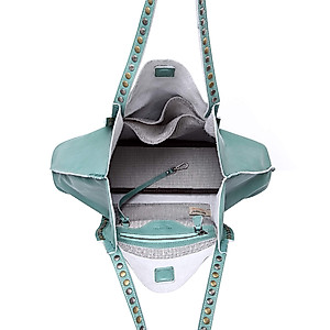 OLD TREND Genuine Leather Birch Tote Bag (Mint)