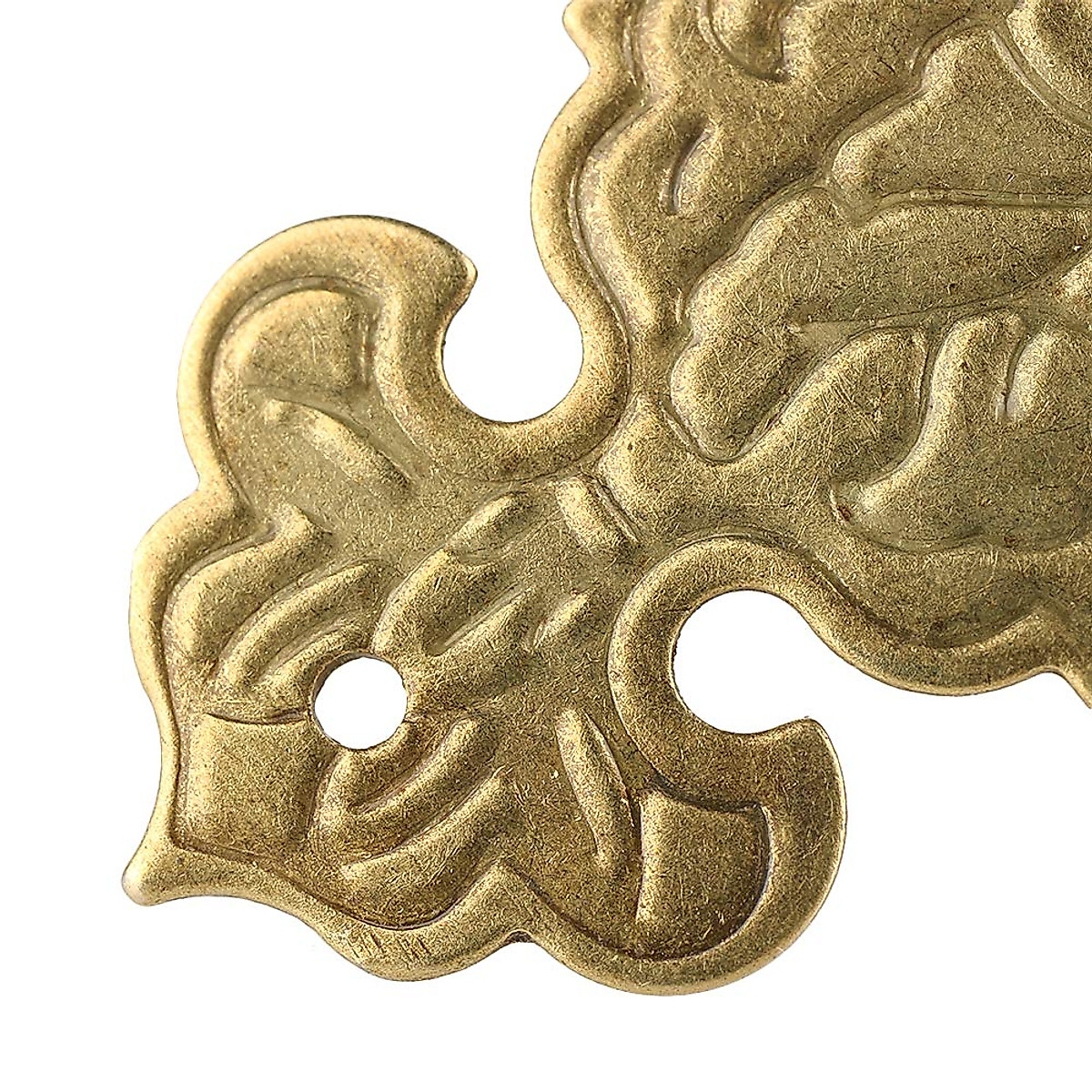 GTHER 12PCS Vintage Decorative Box Edge Corner Cover Guard Protector with Screws for Wooden Jewelry Box Case Photo Frame Chest Trunk Table Cabinet Furniture