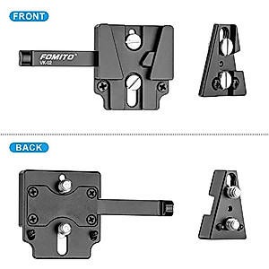 Fomito V-Mount V-Lock Base Station Quick Release Plate VK-02