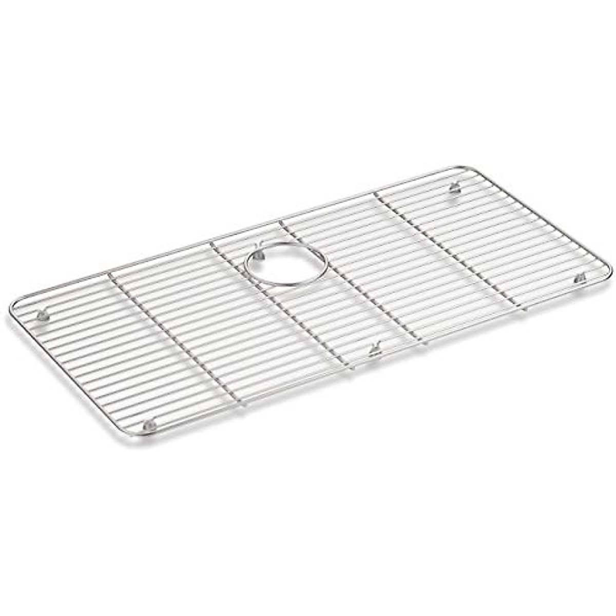 Kohler K8342-ST Stainless Steel Rack, 28-7/16" x 14-3/16" for Iron/Tones Kitchen Sink, Stainless