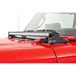 Rough Country 50" Black Series Single Row CREE LED Light Bar - 70750BL