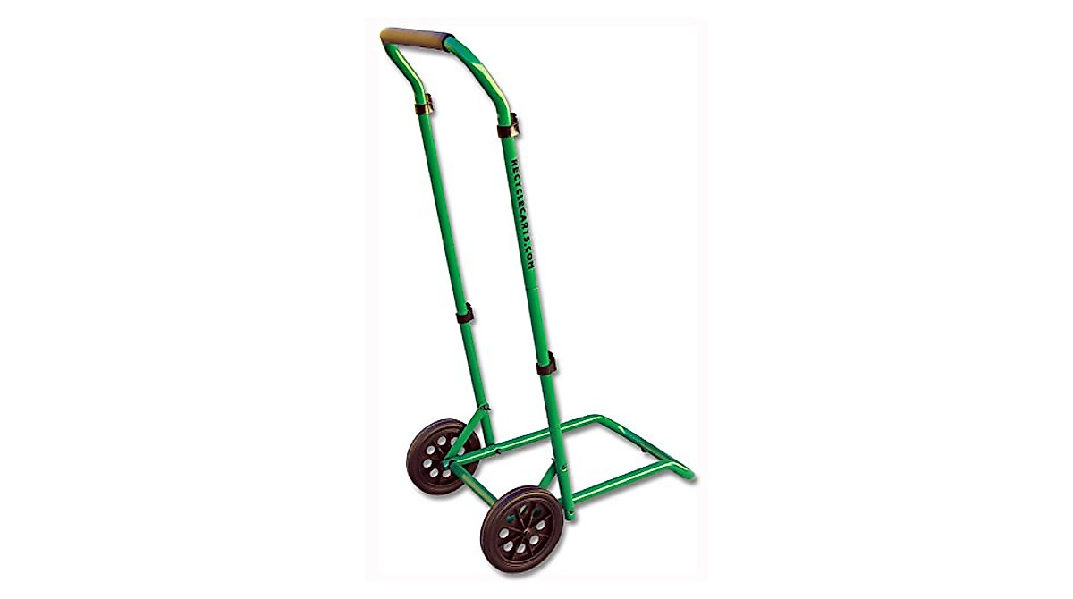 Durable Recycle Cart for Heavy Bins | Recycle Caddy