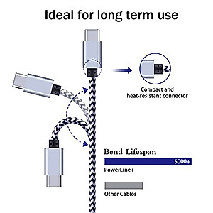 OrSunday Quick Charge 3.0 Fast Charger for LG Stylo 4/5/6, LG G5 G6 G7 G8 G8X V20 V30 V40 V50 ThinQ, LG Velvet 5G Wing K51 K61 K71 K92 W41