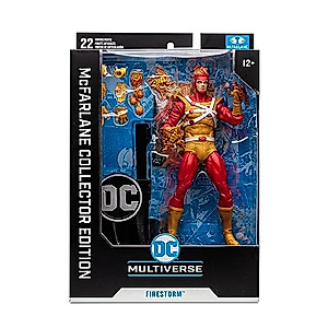 McFarlane Toys - DC Multiverse Firestorm (Crisis on Infinite Earths) 7in Figure McFarlane Collector Edition #4
