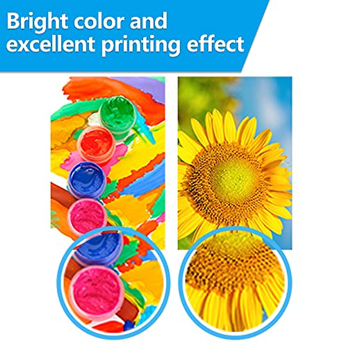 LCL Compatible Refill Ink Bottle Replacement for 774 664 T7741 T6642 T6643 T6644 T774120 T664220 T664320 T664420 ET-2500 ET-2550 ET-2600 ET-2650 (4-Pack,Black Pigment 140ML,CMY Dye 70ML)