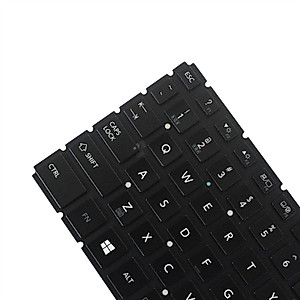 Suyitai Replacement for Toshiba Satellite Radius E45W-C E45W-C4200X 6037B0096202 H000069210 H000082870 0KN0-VP4US12 US Layout Backlit Keyboard