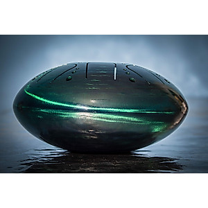 Tank Drum Kosmosky 9" ( 22 cm) KSY-29 "Mirror spiral" B minor / Hand Pan / Steel Drum / Tongue drum / Singing bowl