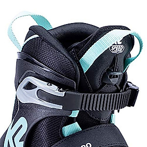 K2 Skate Womens Alexis 84 Pro Inline Skate, Black_Blue