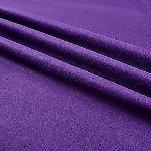 J. Allen Fabrics Grand Slam Suede, Purple Yard