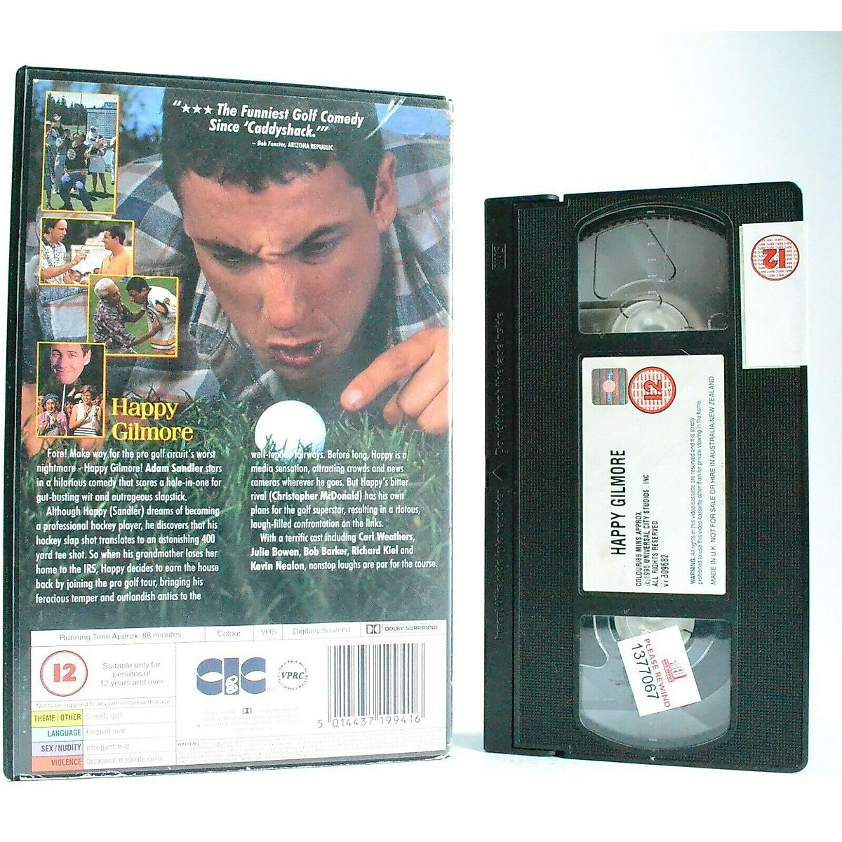 Happy Gilmore [VHS]
