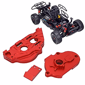 RC , RC Kit Aluminum Box with Screws for ARRMA Granite SENTON 1/10 RC Vehicle (Red)