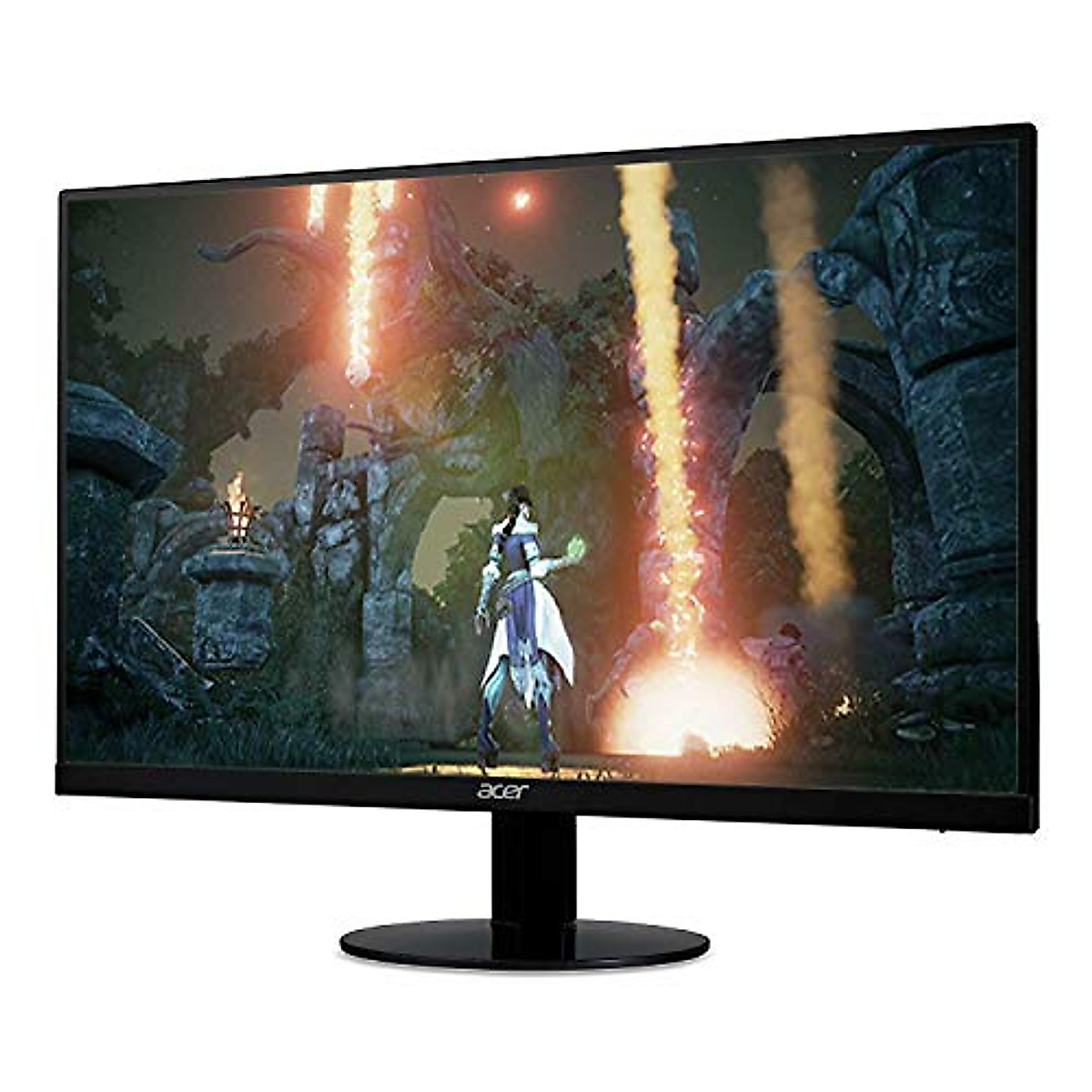 Acer SB230 Bbix 23" Full HD (1920 x 1080) IPS Ultra-Thin Zero Frame Monitor with AMD Radeon FREESYNC Technology - 1ms | 75Hz Refresh (HDMI & VGA ports), Black