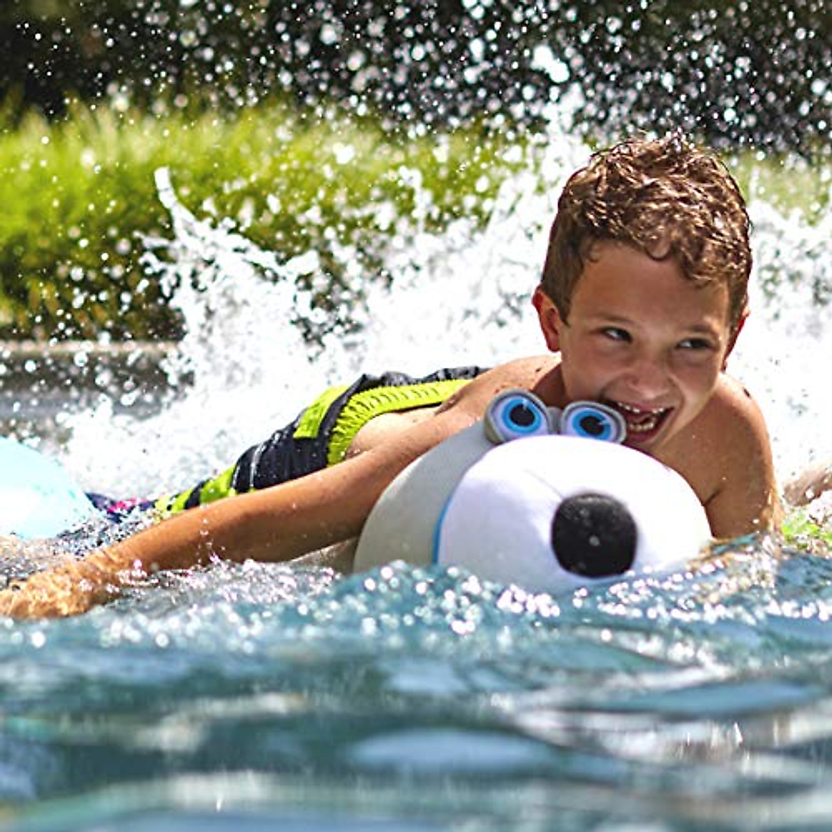 Big Joe, 2020POL, Polar Bear Pool Petz Pool Float, Gray/White