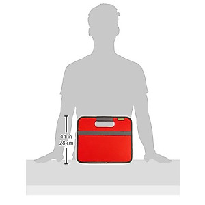 meori Small Collapsible Storage Bin, Fabric Storage Cube, with Dual Handles for Shelves, Small Storage Containers for Organizing