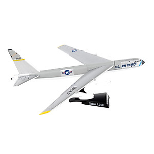 Daron Worldwide Trading Postage Stamp USAF B-52 Stratofortress 1/300 Silve Airplane Model