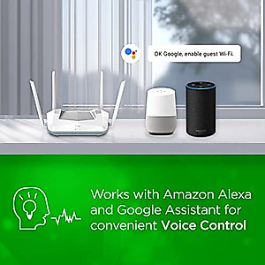 D-Link Eagle Pro Ai WiFi 6 Smart Internet Router (AX3200) - Optimized for Gaming & Streaming, Compatible with Alexa and Google, AX3200 (R32)