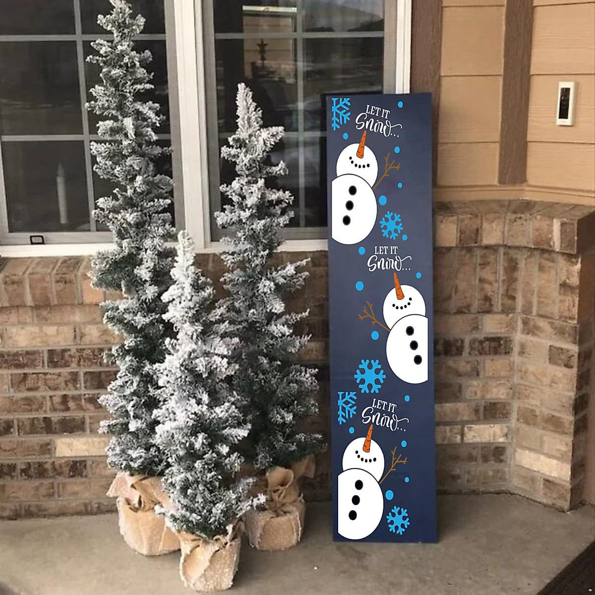 Christmas Stencils for Painting on Wood Large Xmas Merry Christmas Stencil Reusable for Paint Crafts Wall Porch Sign Glass Fabric Door (12 Christmas Sign 1)