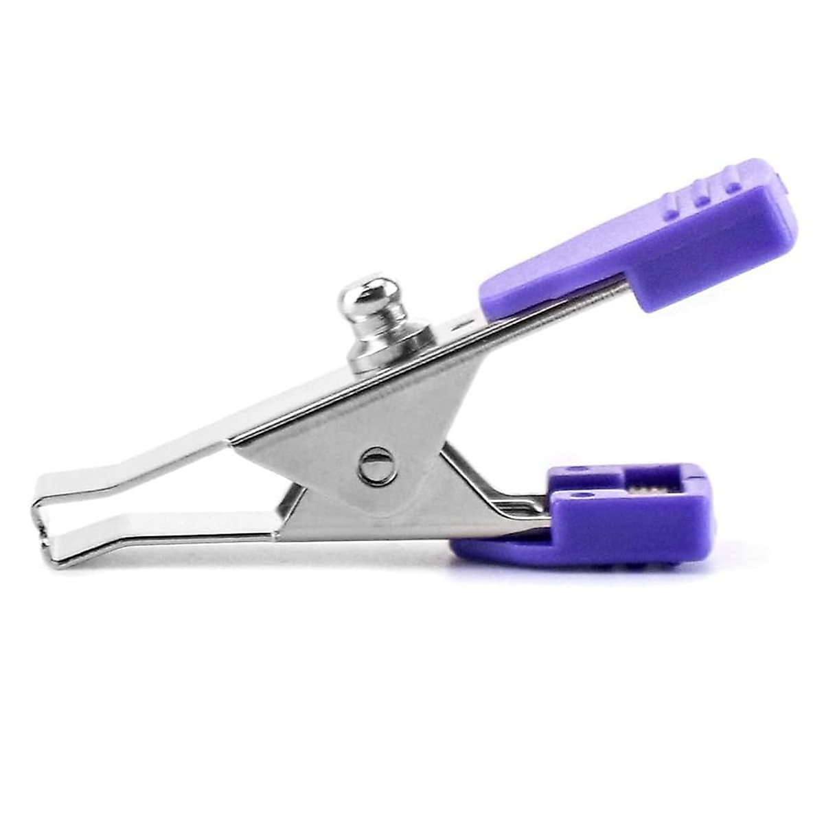 Luejnbogty Veterinary Electrode Clip, 10 Pack Universal Accurate EKG/ECG Limb Clip Multi-Function Clamp Adapters