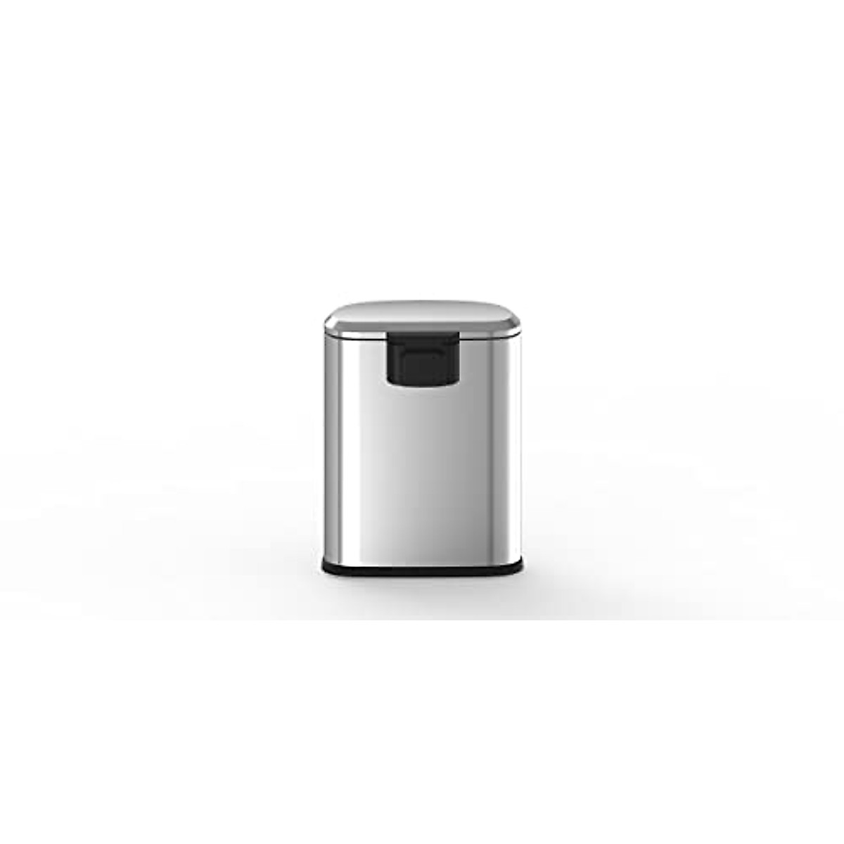 NINESTARS AMZ-SOT-50-3 Step-on Trashcan, 13 Gal, Stainless Steel