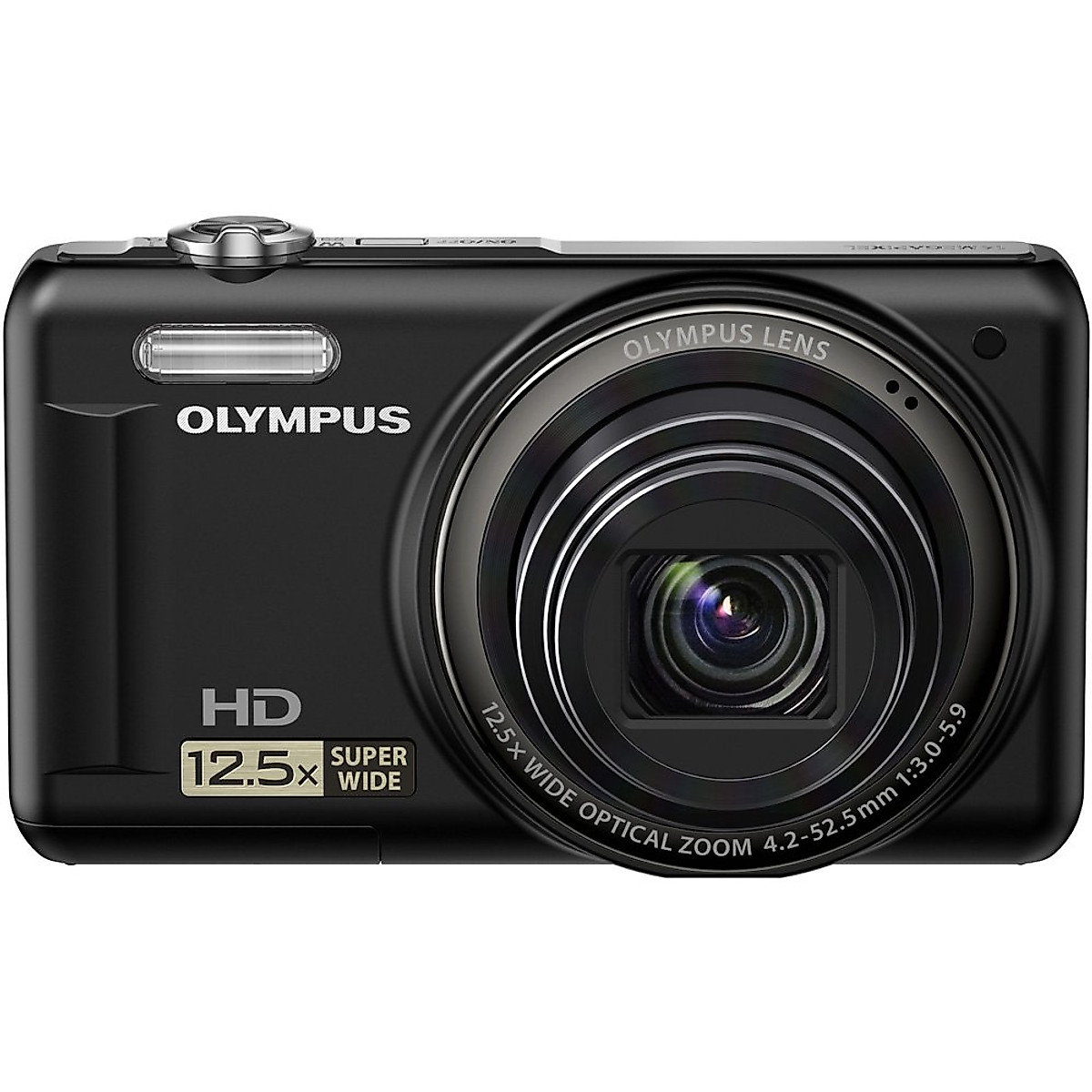 Olympus VR-320 14 MP Digital Camera with 12.5x Optical Zoom and 3" LCD (Black) (Old Model)