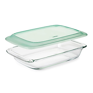 OXO Good Grips Glass Baking Dishes with Lids (3 Qt and 2 Qt)