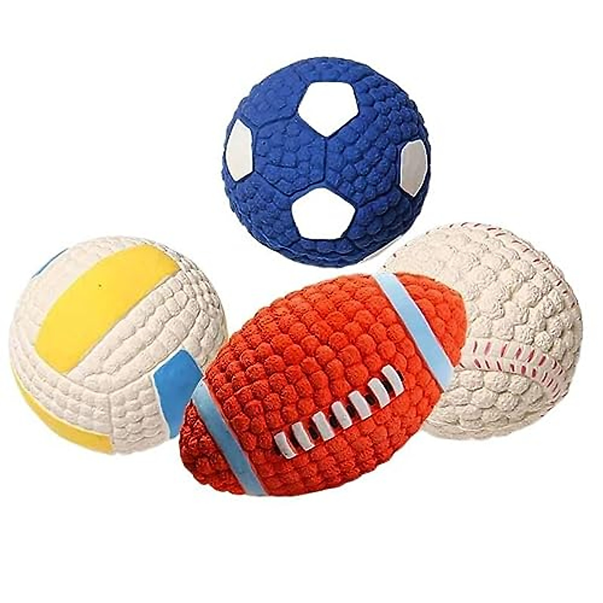 UScss Pet Latex Vocal Rugby Football Tennis Volleyball Dog Toy