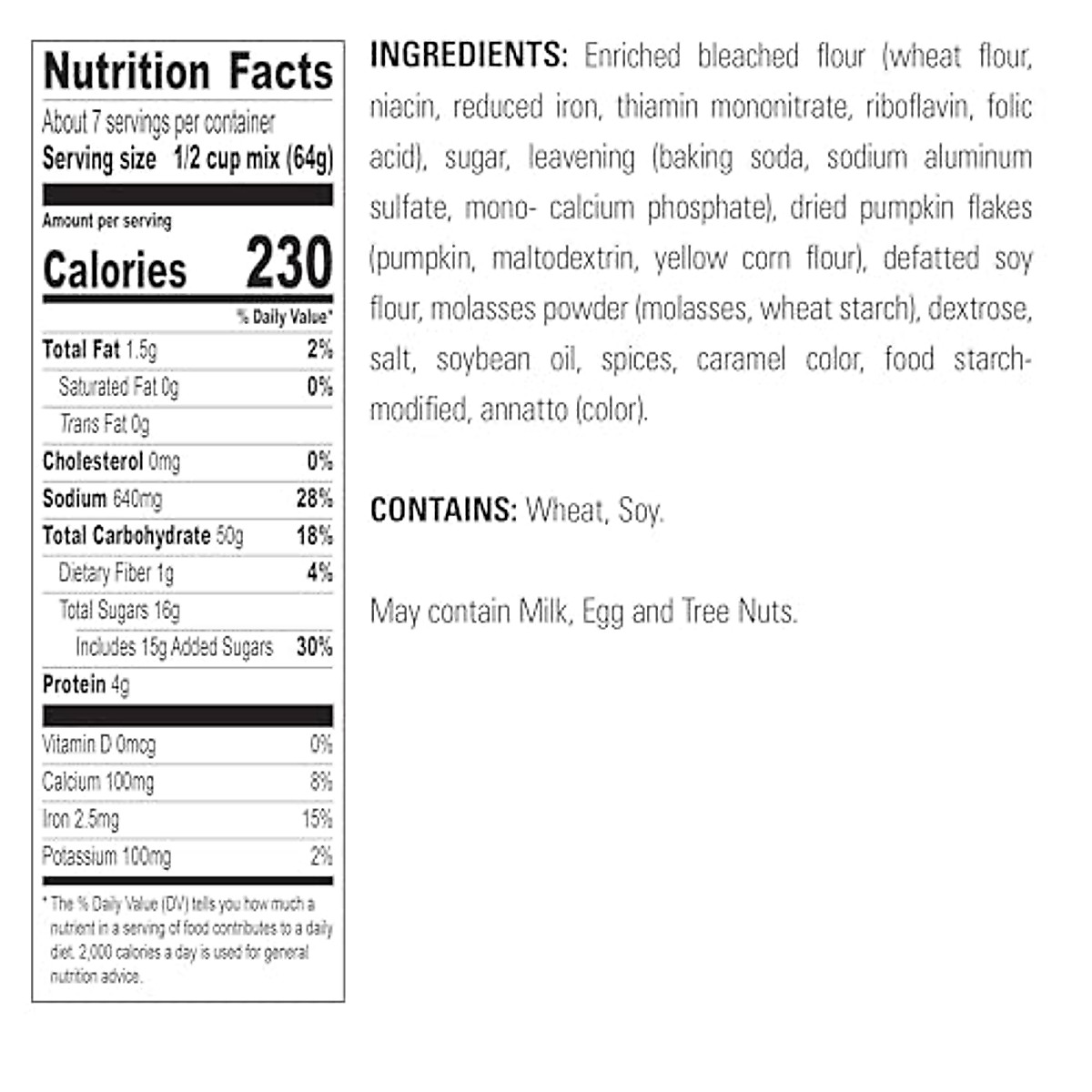 Krusteaz Pumpkin Spice Pancake Mix, 1 CT