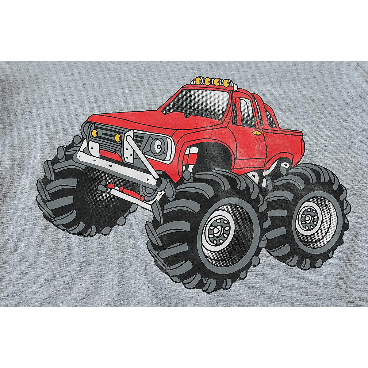 Little Boys Gray Pajamas Sleepwear Red Race Car Toddler Pyjamas Pant Sets for 6t Kids