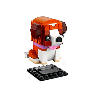 LEGO BrickHeadz Saint Bernard Dog and Puppy Set 40543