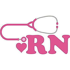 CafePress Heart RN Stethoscope Mug Ceramic Coffee Mug, Tea Cup 11 oz