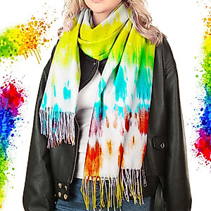 Vodolo White Thing for Tie Dye,3 PCS Tie Dye Kits for Adults Kids Women Large Groups,Cotton Things Items To Tie Dye Party Supplies