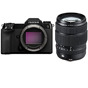 Fujifilm GFX50S II Medium Format Camera Body with GF 32-64mm f/4 R LM WR Wide-Angle Zoom Lens