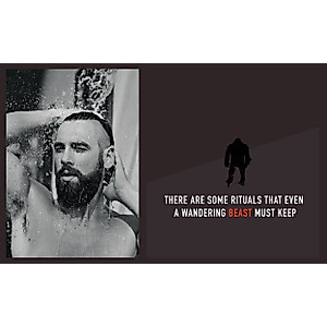 Beast Caffeine Conditioner 32oz Large Liter Size - Ginseng Argan Oil Vitamins B Green Tea Eucalyptus Pomegranate Oils Shea Butter Aloe - Paraben Free Moisturizing DHT Blocking Dry Scalp Tame the Beast