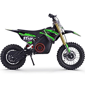 MotoTec 36v Pro Electric Dirt Bike 1000w Lithium Green