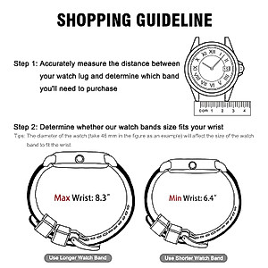 Ritche Christmas Gift 22mm Silicone Watch Band Compatible with Samsung Galaxy Watch 3 (45mm) Samsung Gear S3 Classic Watch Quick Release Rubber Watch Bands for Men Women, White Elephant Gifts, Stocking Stuffers for Men