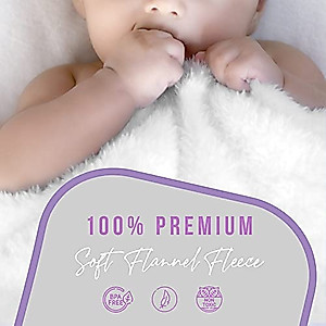 Paishanas Baby Monthly Milestone Blanket | Baby Girl | Super Soft Fluffy Fleece | Floral | Monthly Blanket | Photo Props for Newborn | Photography Backdrop 60" x 40"