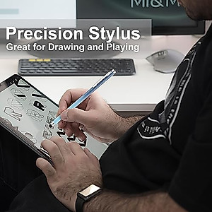 Stylus Pens for Touch Screens 12 Pack Linfanc Stylus Pen for iPad High Sensitivity and Precision Capacitive Stylus Pen for iPhone All Touch Screens Devices, Extra 24 Replacement Tips