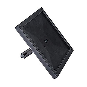 C-Hopetree 42 lb Heavy Duty Square Base Stand for Outdoor Patio Market Table Umbrella, Bronze