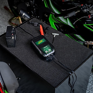 Battery Tender Plus 2 Bank Multibank Charger - 2.5 AMP (1.25 AMPs Per Bank) - Smart 12V Multi Battery Charger and Maintainer for Standard, AGM, and Lithium LiFePO4-022-0165-DL-WH