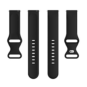 FitTurn Wrist Strap Compatible with Huawei Watch GT3 42mm/GT2 42mm Watch Band for Honor Magic 2 42mm,Wrist Band for Honor ES Silicone Bracelet (Small Size, 5 Pack B)