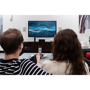 GE Universal Remote Control, Samsung TV Remote Control Replacement, Universal TV Remote Samsung Remote Control for Smart TV, Roku Replacement Remote, Vizio, LG, Sony, Apple TV, 4-Device, Black, 34457