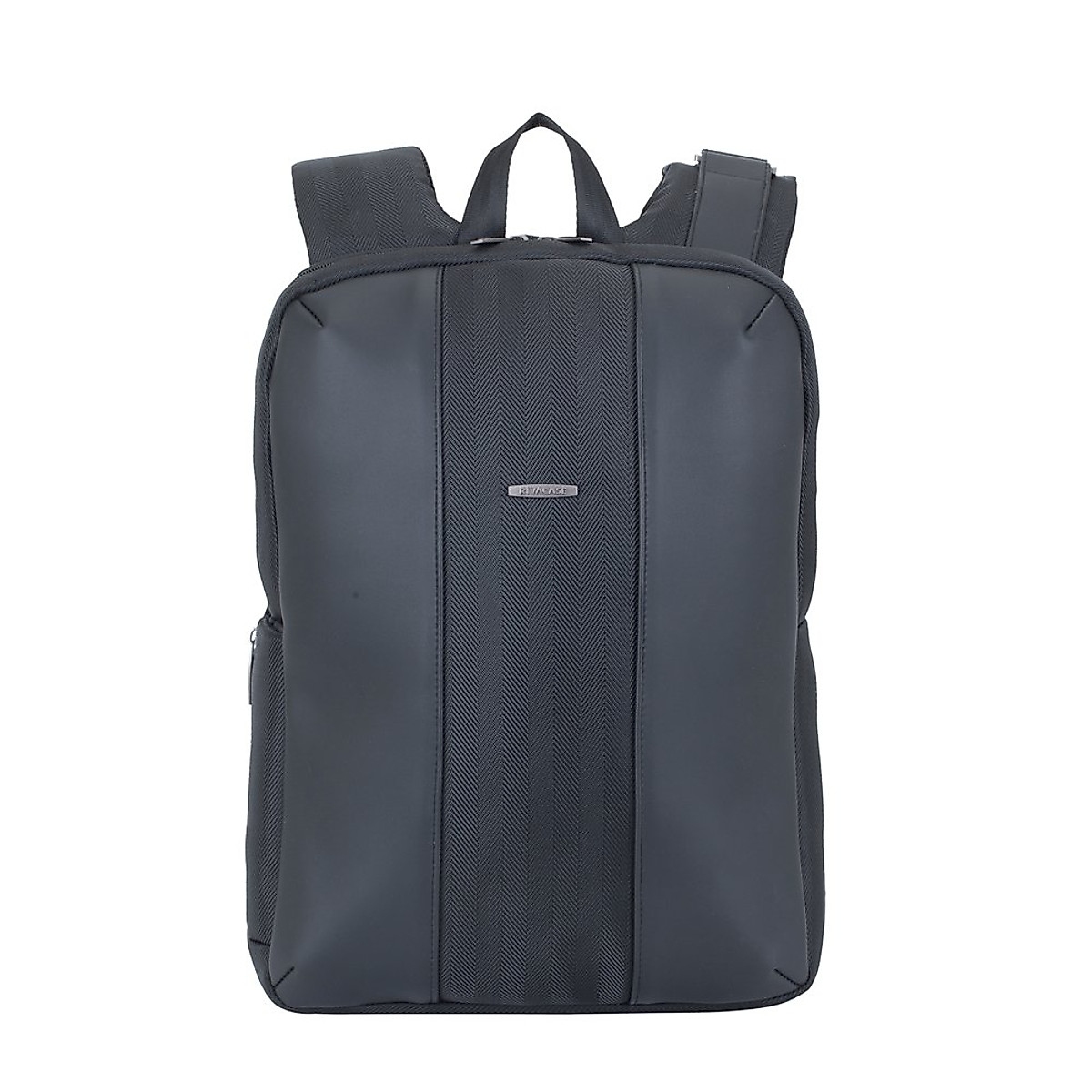 Rivacase 8125 Slim, Business Backpack, 14-inch Laptop Case, Unisex, Faux Leather Back Pack, Black