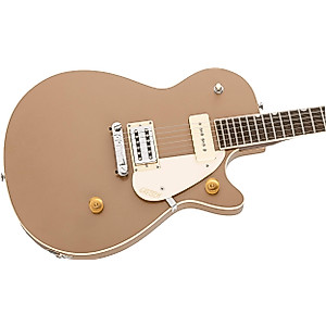 Gretsch G2215-P90 Streamliner Junior Jet Club Electric Guitar - Sahara Metallic with Laurel Fingerboard